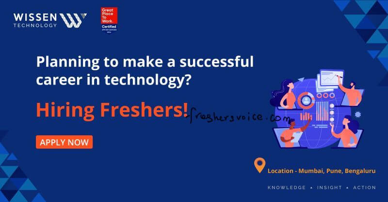 Wissen Technology Off Campus Drive 2022 for Software Engineer