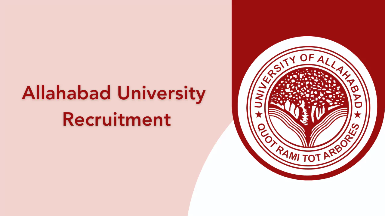 Allahabad University Logo Allahabad University Teaching Recruitment