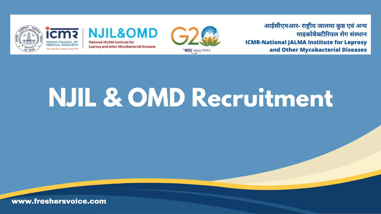 NJIL & OMD Recruitment 2024: Apply for Project Research Scientist I ...