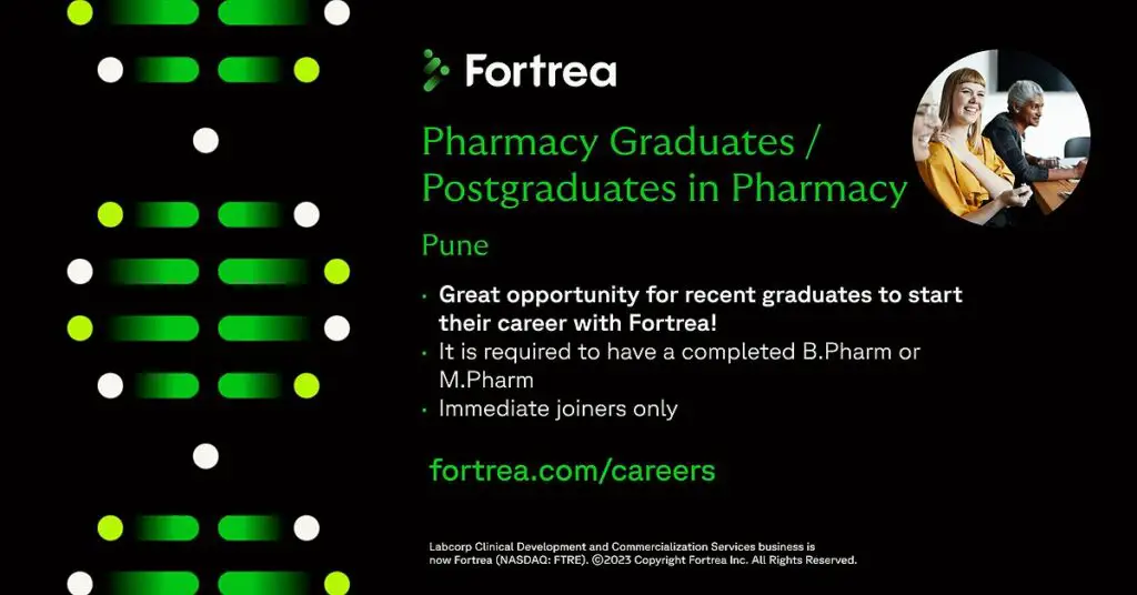 Fortrea Off-Campus Drive 2023 for Safety Science Analyst