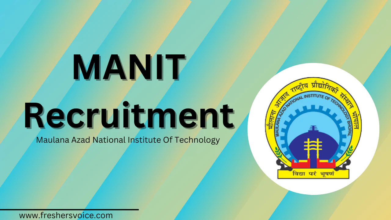 MANIT Recruitment 2025: Technical Officer/Executive Engineer