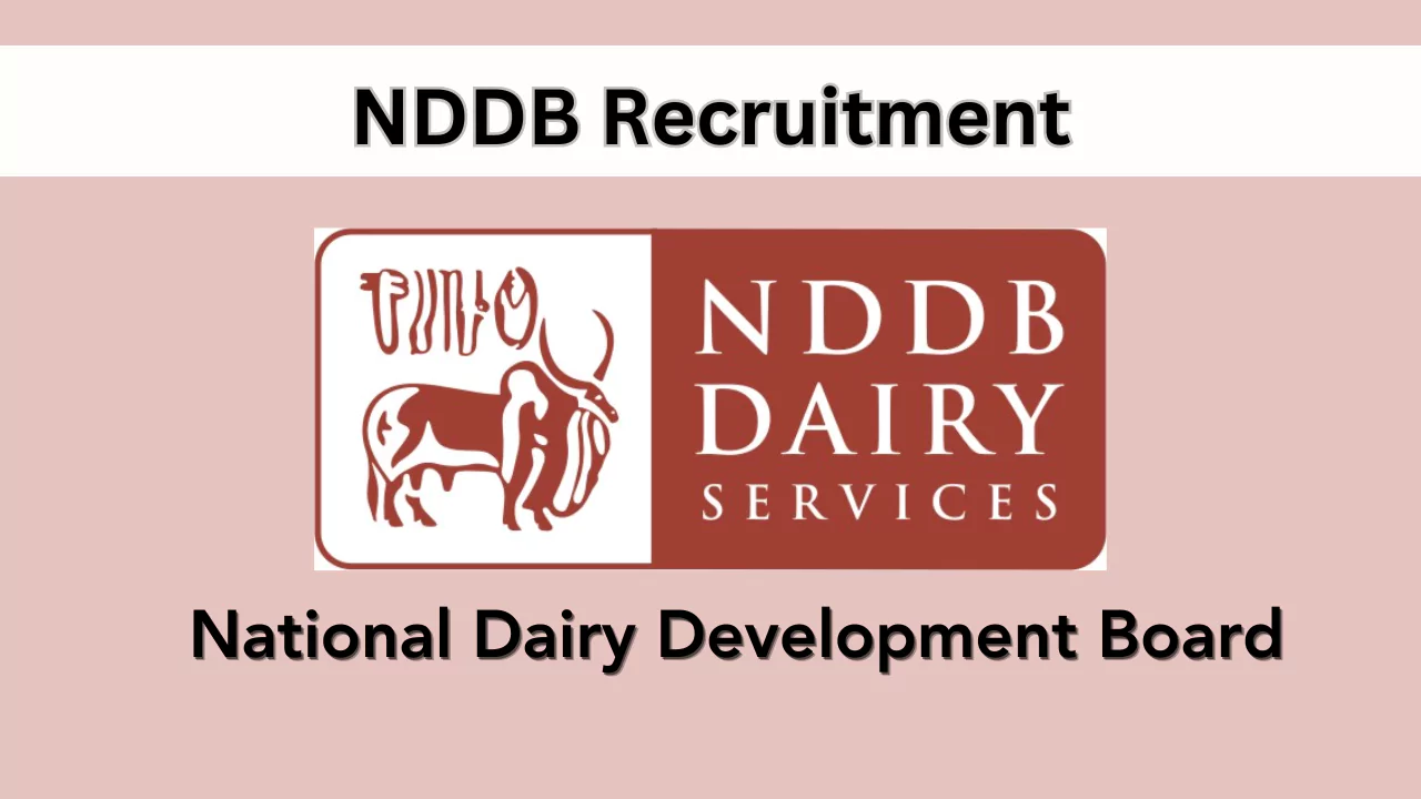 NDDB Recruitment 2024 - Management Trainee