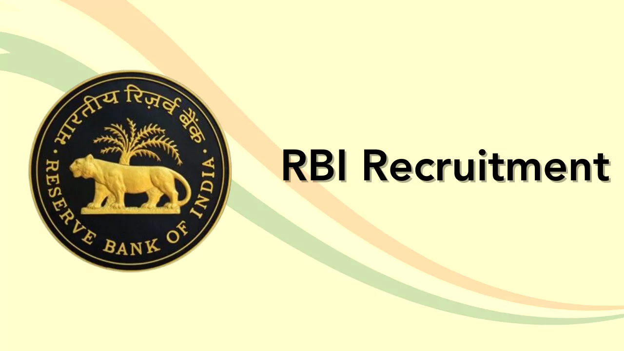 RBI Recruitment 2025 - Legal Officer/Manager/Assistant Manager