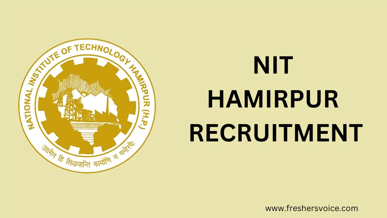 NIT Hamirpur Recruitment 2023 for Library Apprentices