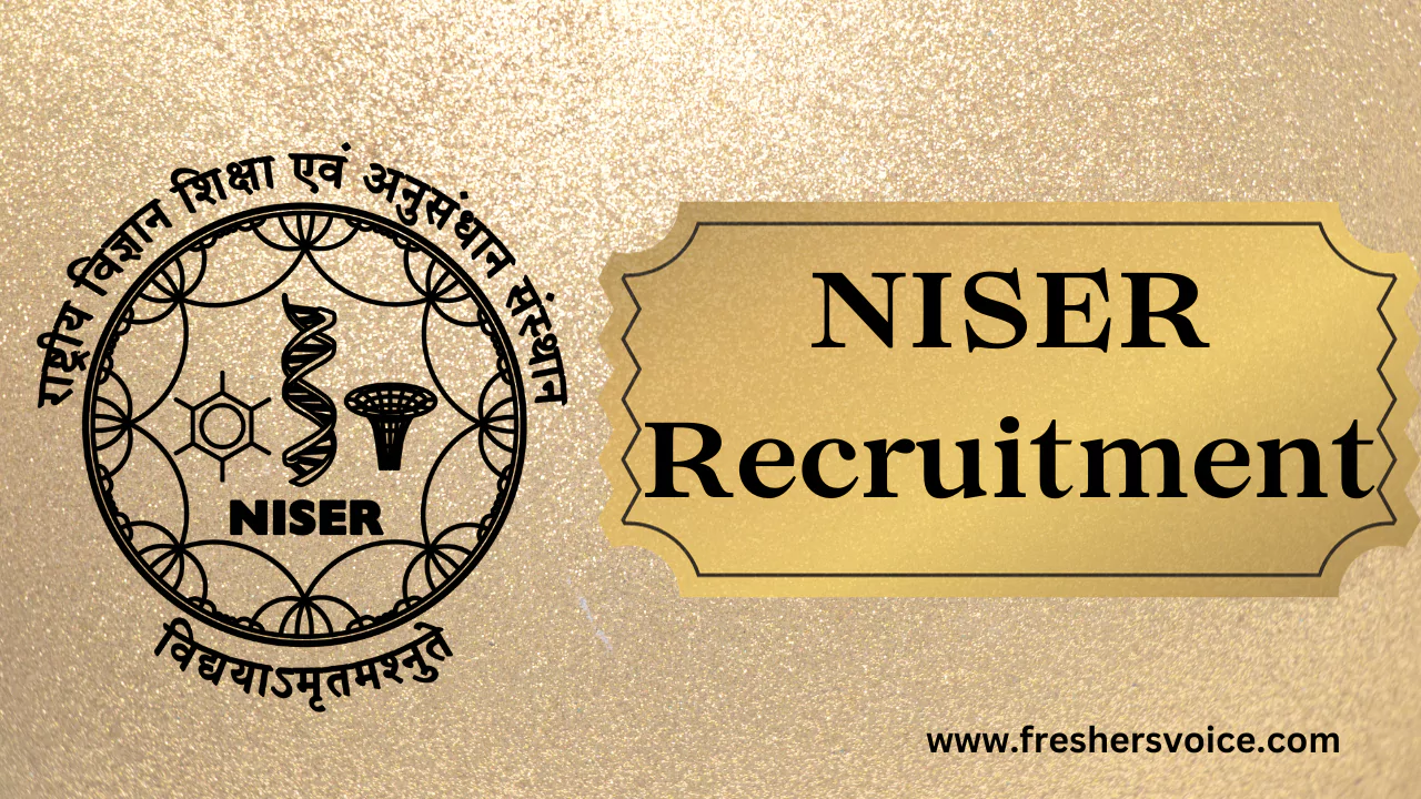 NISER Recruitment 2025: Research Associate-I