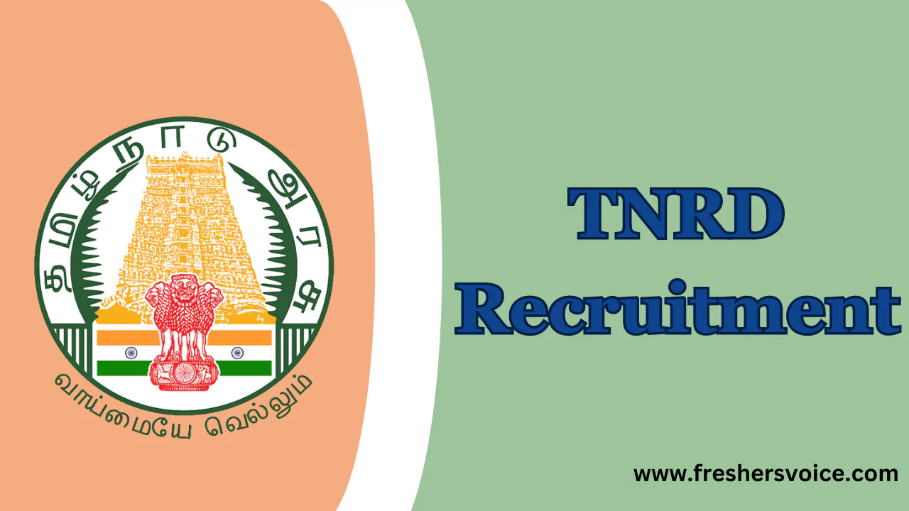 TNRD Recruitment 2025 - 1,483 Panchayat Secretary Posts