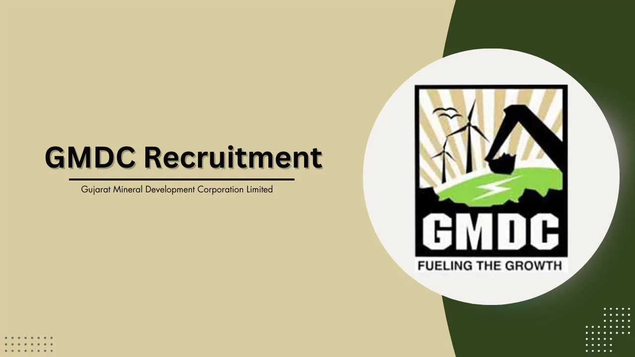 GMDC Recruitment 2024 - Geologist/Assistant Surveyor