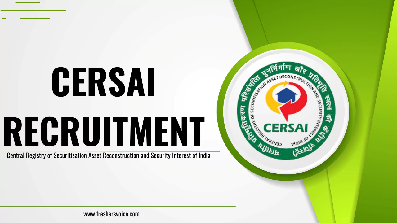 CERSAI Recruitment 2024: Assistant Manager/Senior Manager