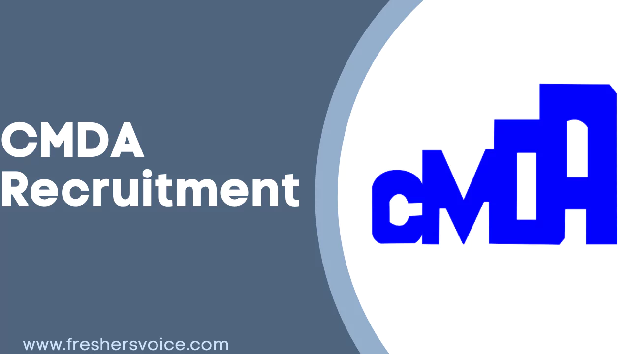 CMDA Recruitment 2024 - Legal Internship Program