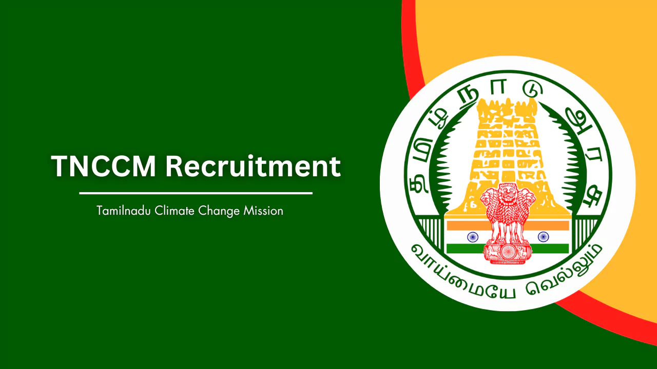 TNCCM Recruitment 2024 - Driver/Office Assistant
