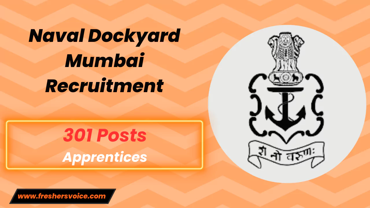 Naval Dockyard Mumbai Recruitment 2024: Apply Online for 301 ...