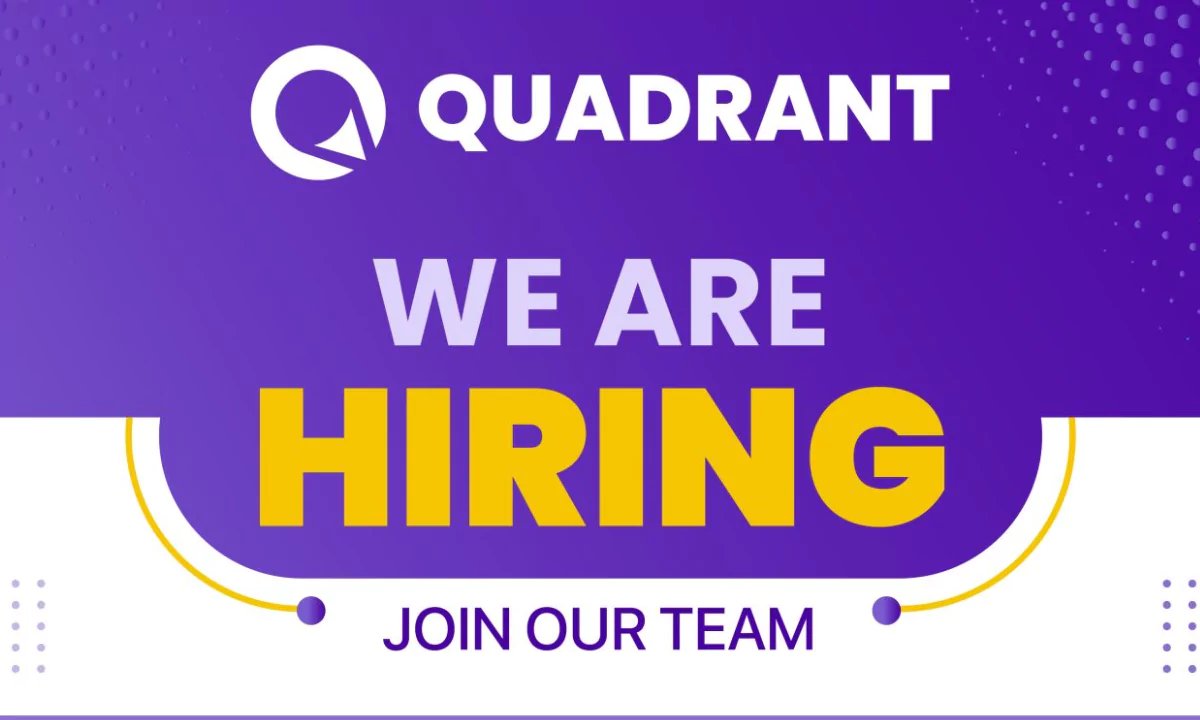 Quadrant Technologies Off Campus Drive 2024: Software Trainee, Freshers!