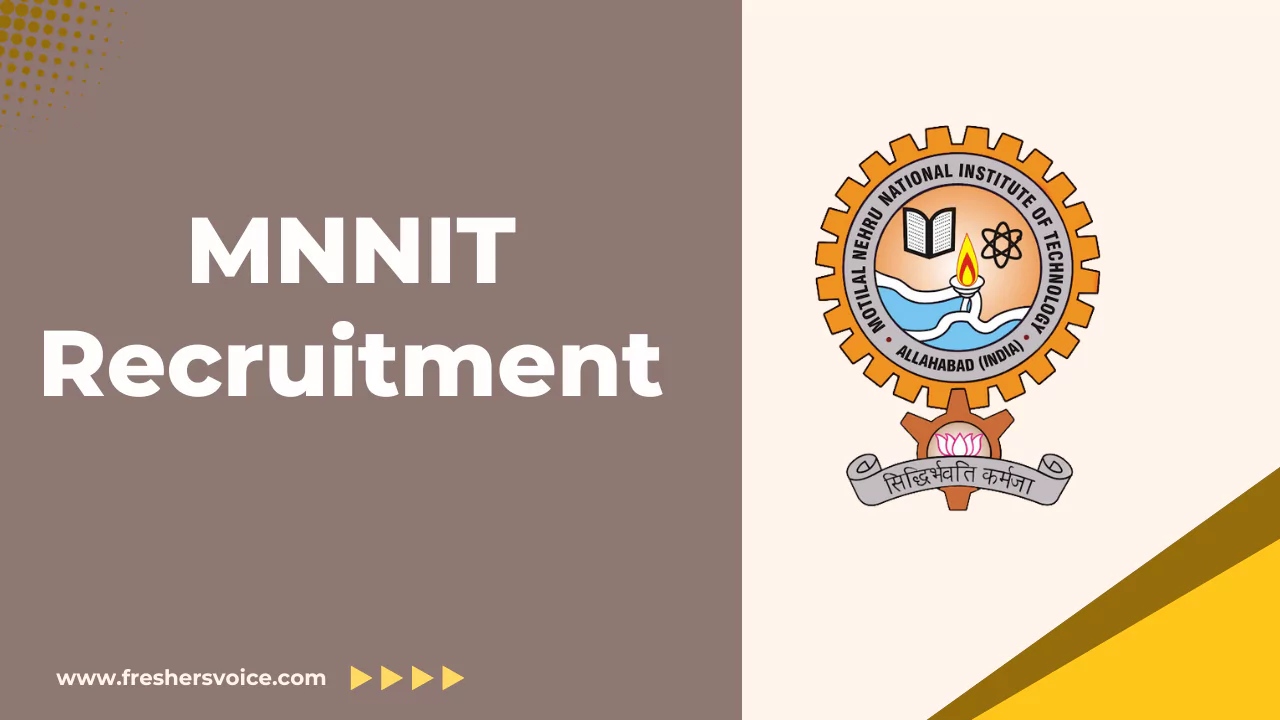 MNNIT Recruitment 2024 for JRF/SRF