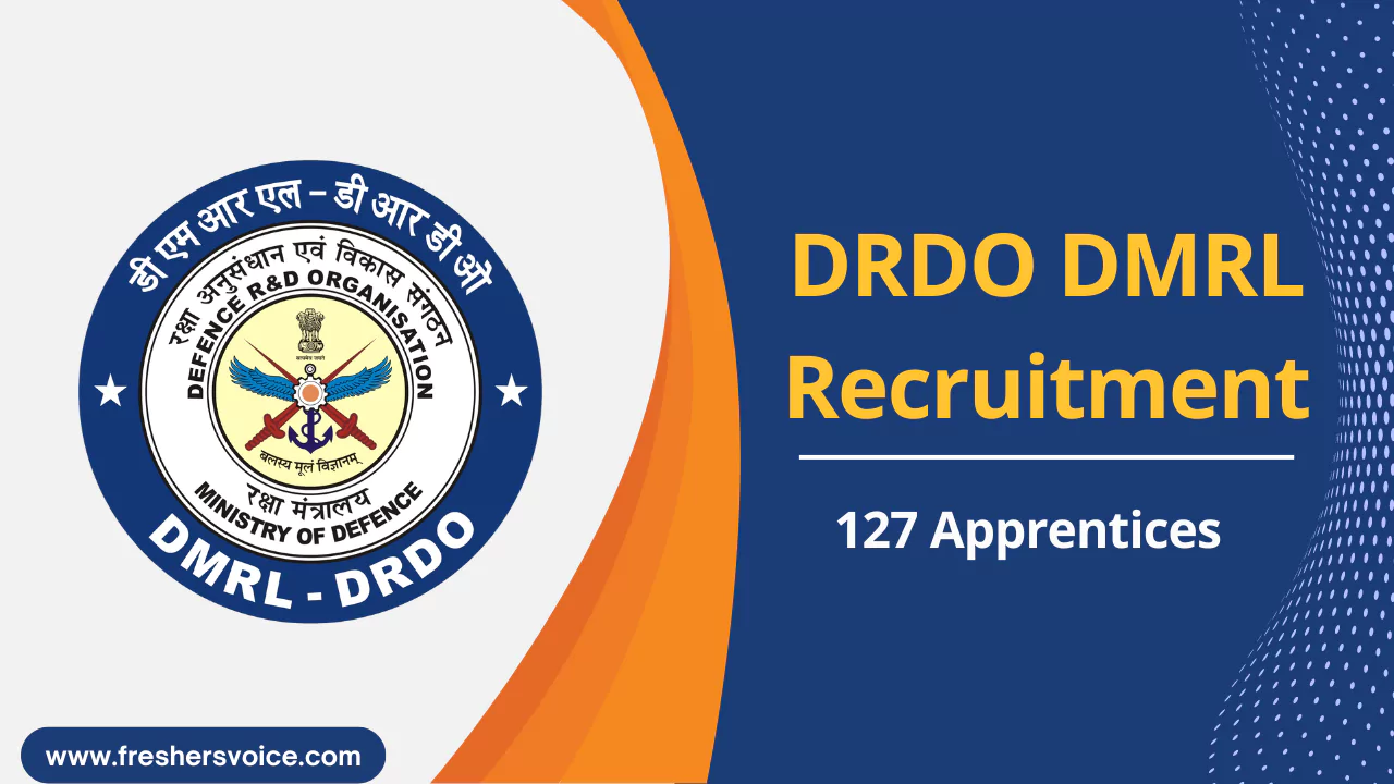 DRDO DMRL Recruitment 2024: Apply for 127 ITI Apprentices posts