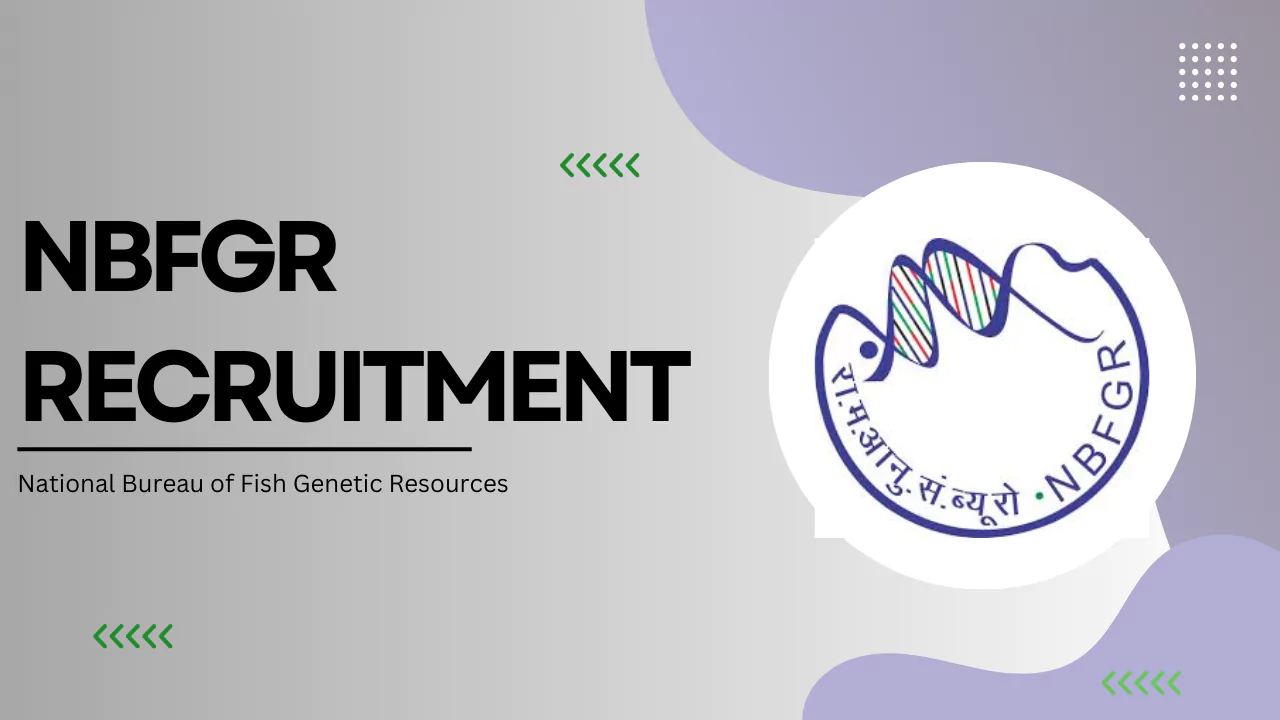 NBFGR Recruitment 2024: Young Professional - II