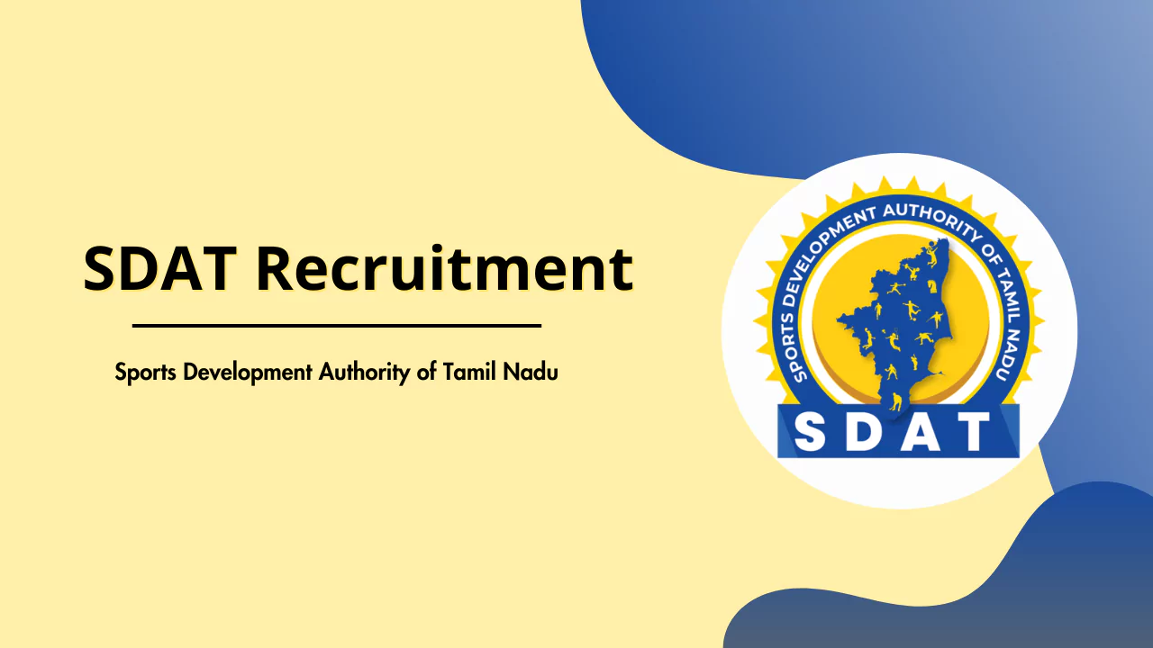 SDAT Recruitment 2024 - Assistant Coach/Young Professional