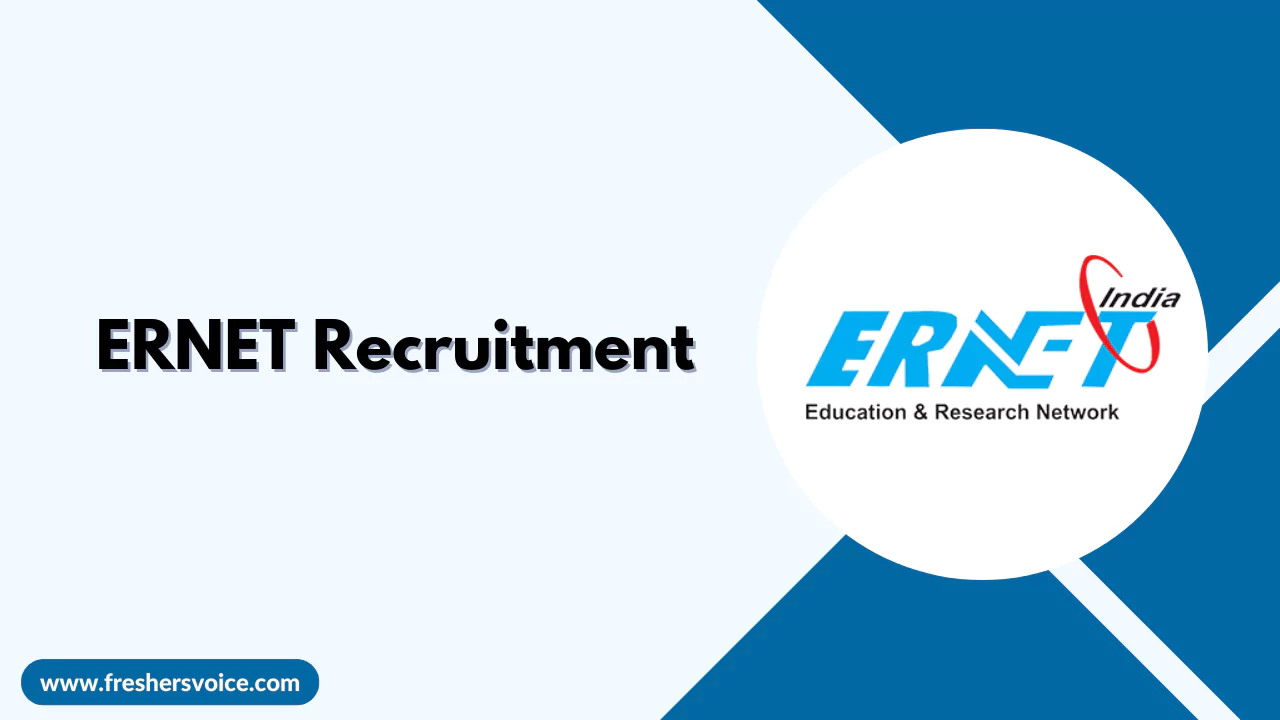 ERNET Recruitment 2024: Sr. Project Engineer/Project Engineer