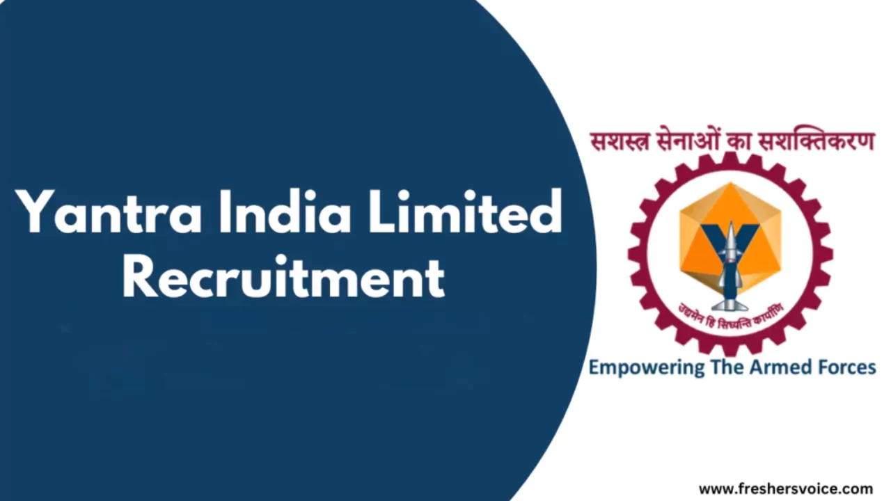 Yantra India Limited Recruitment 2024 - CSR Consultant