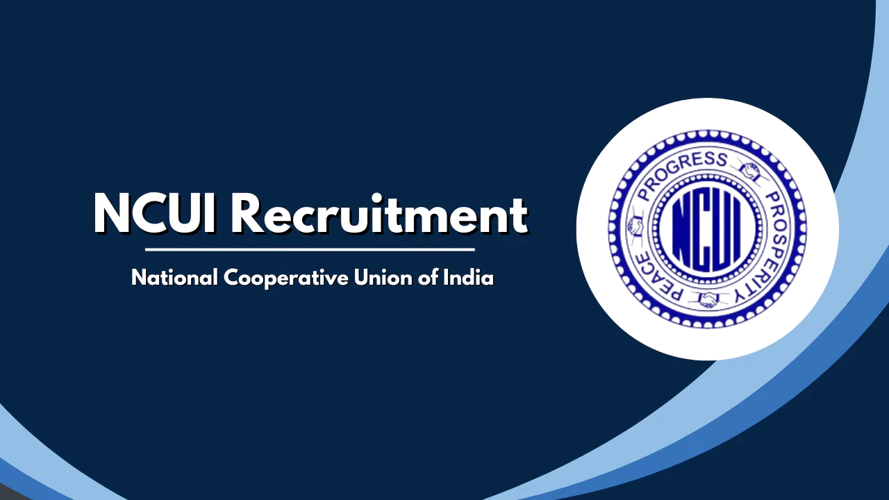 NCUI Recruitment 2025: LDC/Assistant/Electrician
